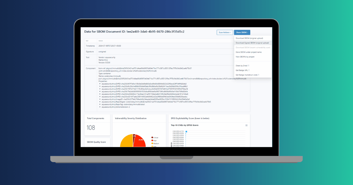 Simplifying SBOM Signing with SBOM.sh for CycloneDX JSON SBOMs