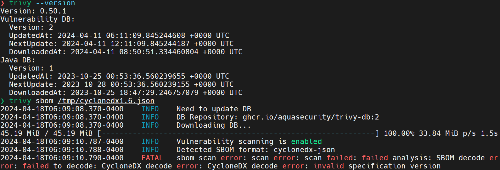 Enhancing security with OWASP dep-scan and CycloneDX 1.6 on sbom.sh